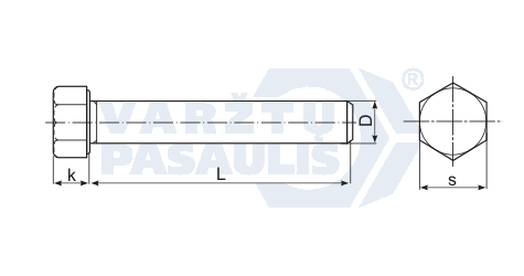 Varžtų pasaulis: en 15048 hdg